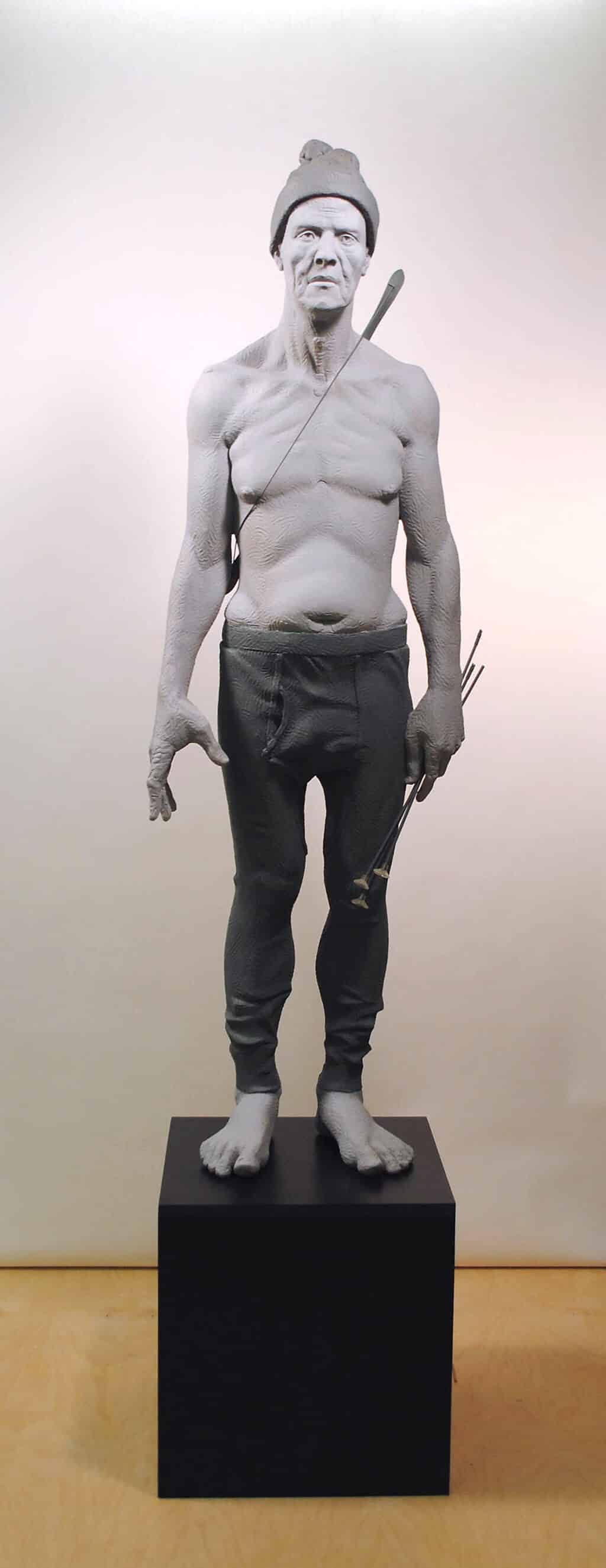 Man With Child's Bow And Arrows - The Salt Spring National Art Prize