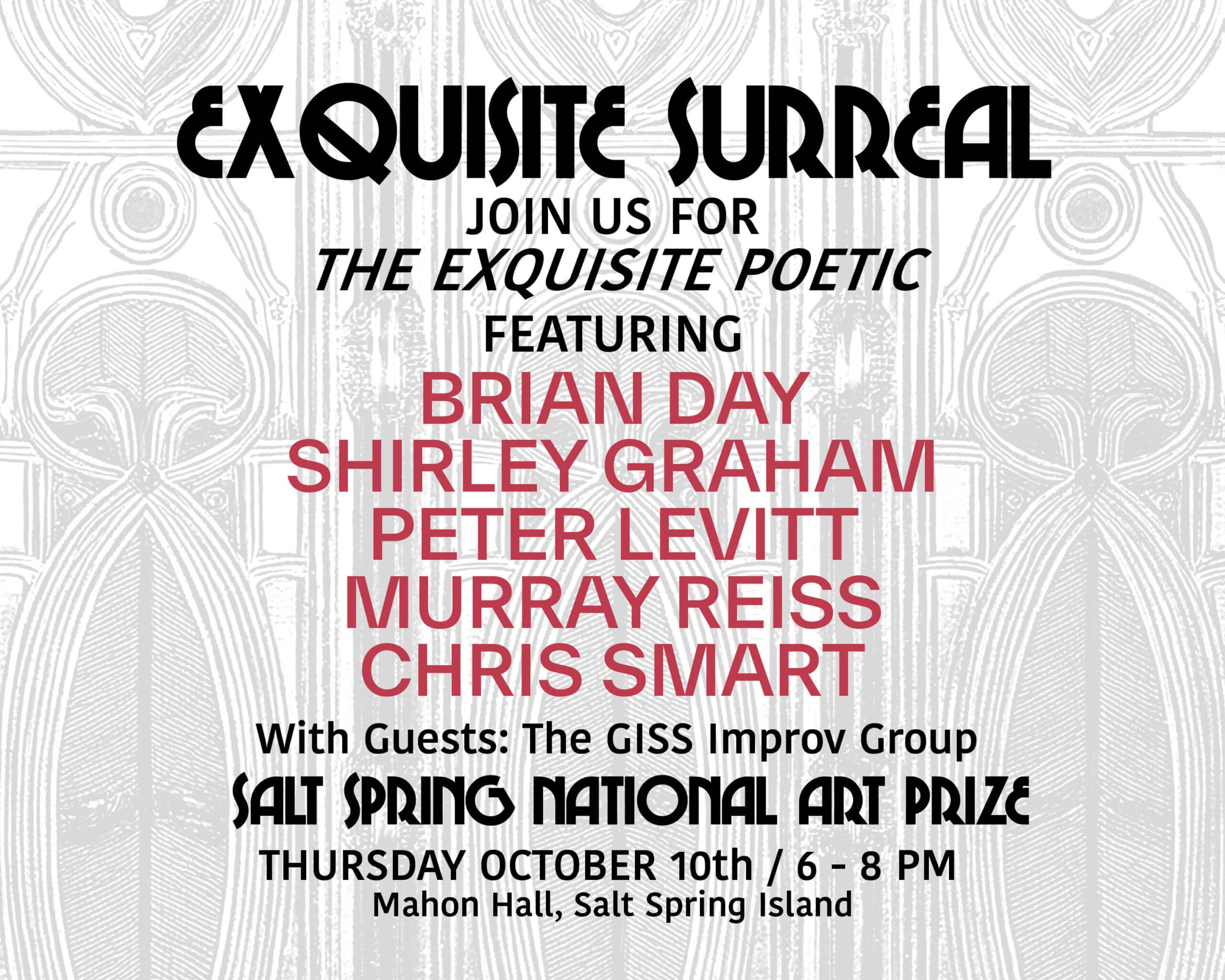 THE EXQUISITE POETIC - The Salt Spring National Art Prize